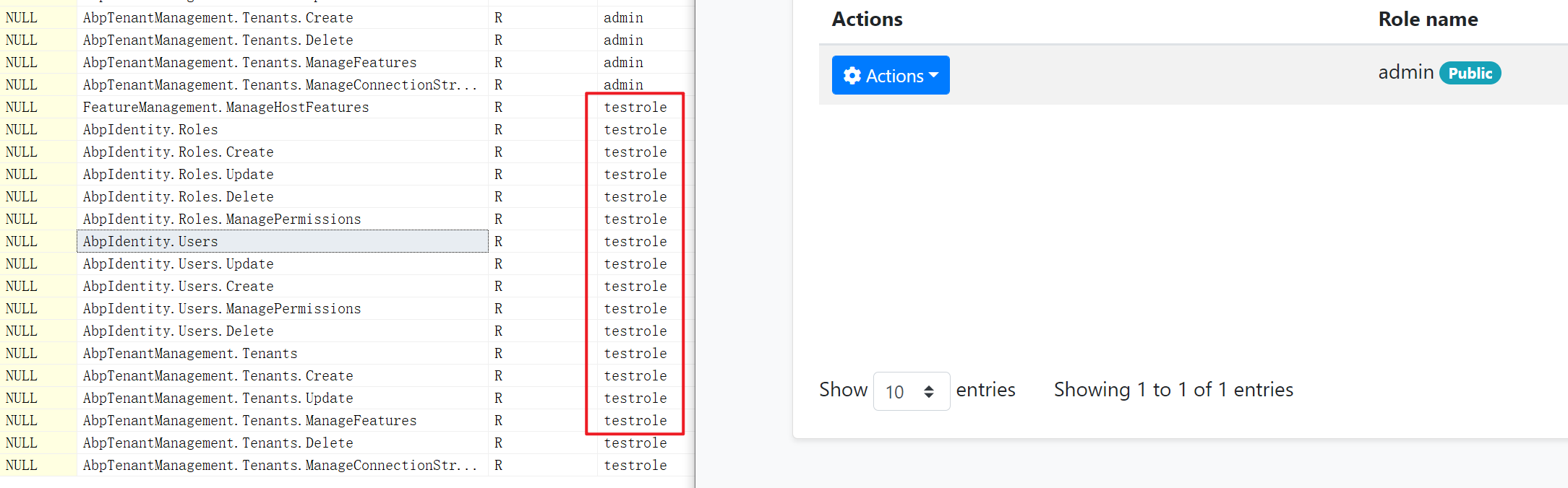 remove role did not remove permissions · Issue #6895 · abpframework/abp ...