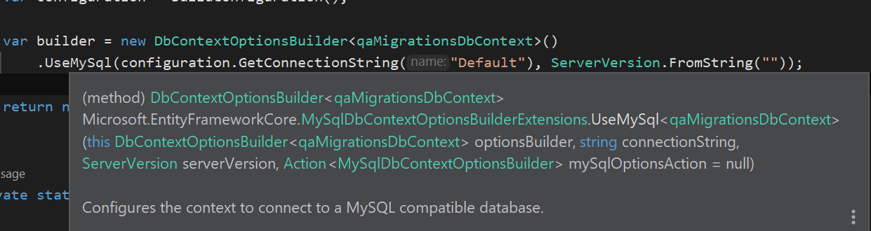 Converting Initial Boilerplate to MySQL Entity Framework not working · Issue #7366 ...