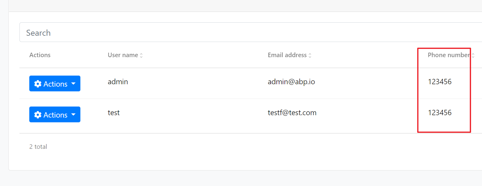 how to remove phonenumber unique validation · Issue #9430 · abpframework/abp · GitHub
