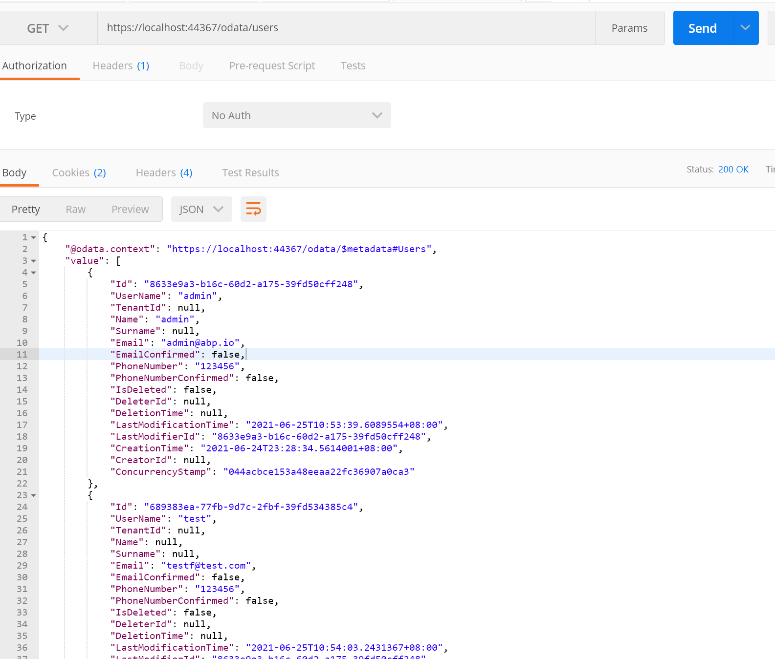 Abp Module Exposing Iqueryable Via Controller Fails As An Underlying Data Source Is Disposed 4978
