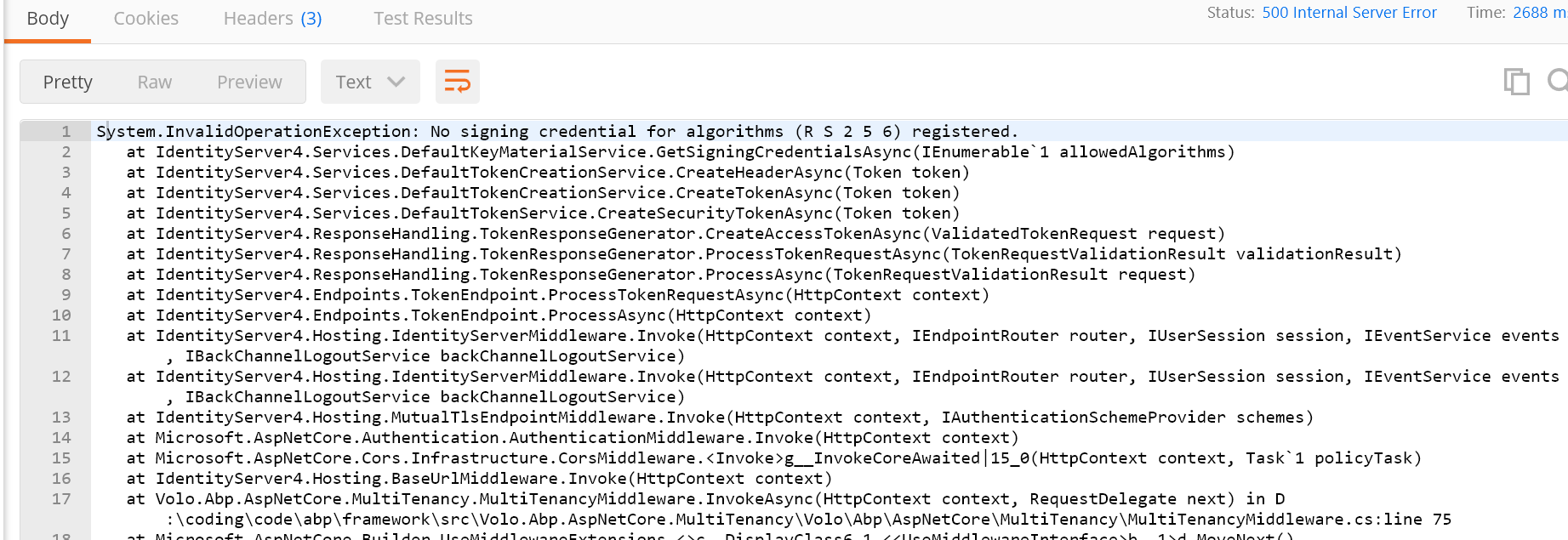 Identityserver Allowedaccesstokensigningalgorithms Property Mapping Error · Issue 12174
