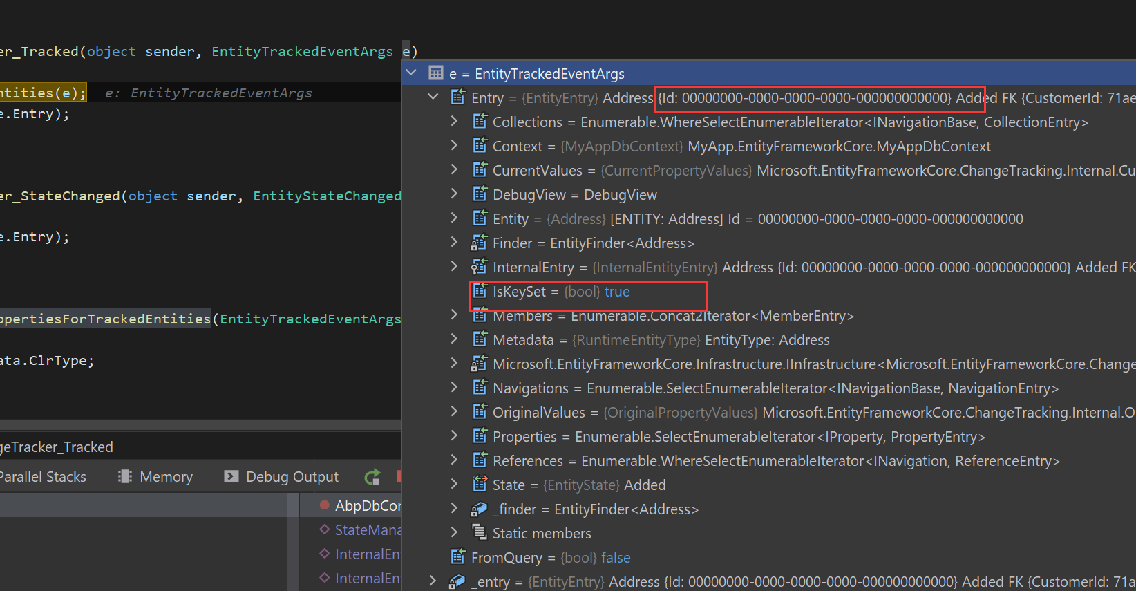 Guid Id not set on 2 of more entities in Navigation Property · Issue #14099 · abpframework/abp ...
