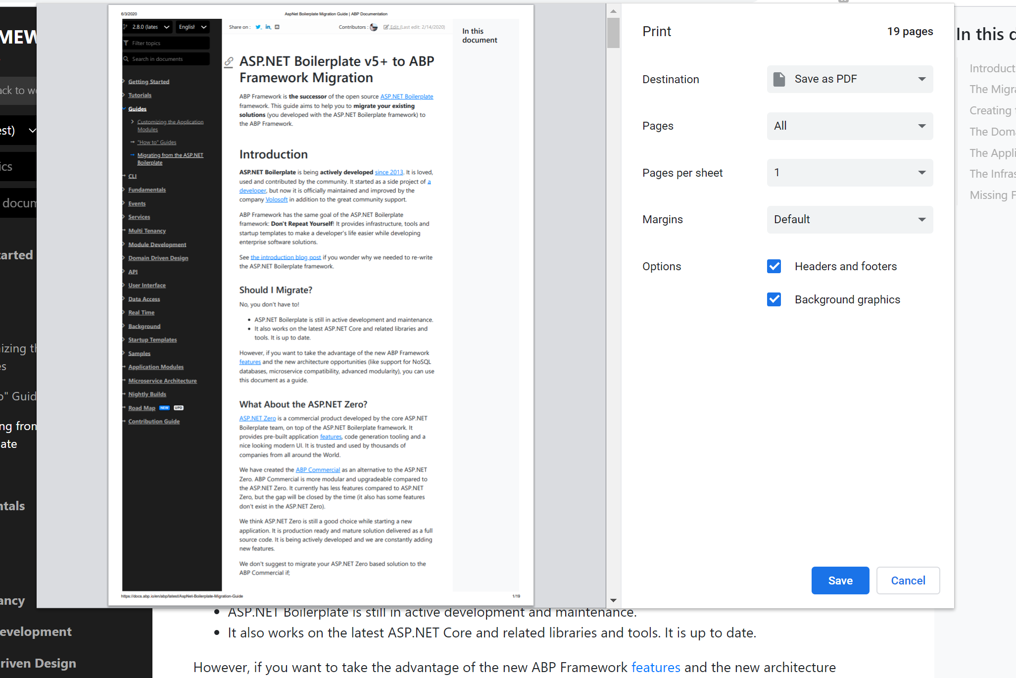 Feature: Doc Module - Download PDF · Issue #4204 · abpframework/abp · GitHub
