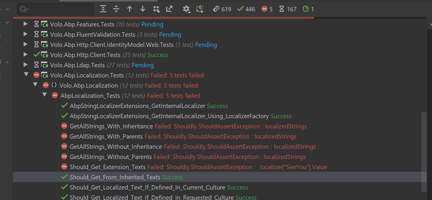 Unit Test Error · Issue 4430 · Abpframeworkabp · Github 