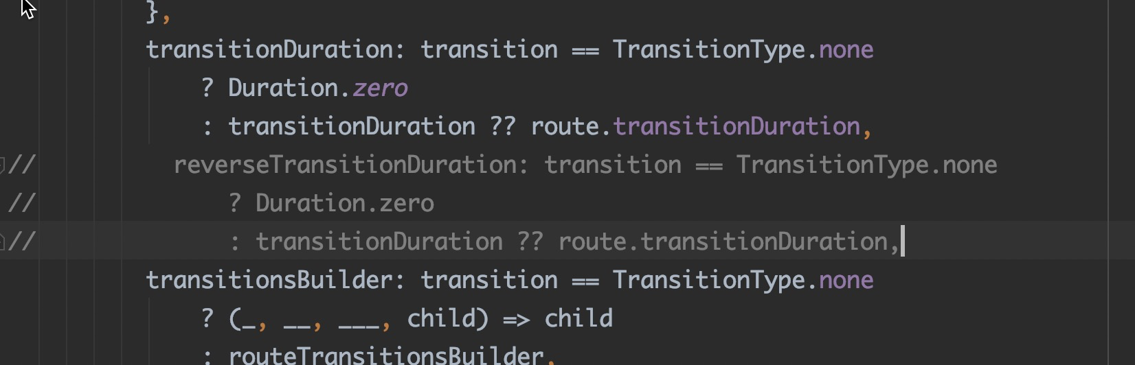 the reverseTransitionDuration params is not found for PageRouteBuilder · Issue #190 ...