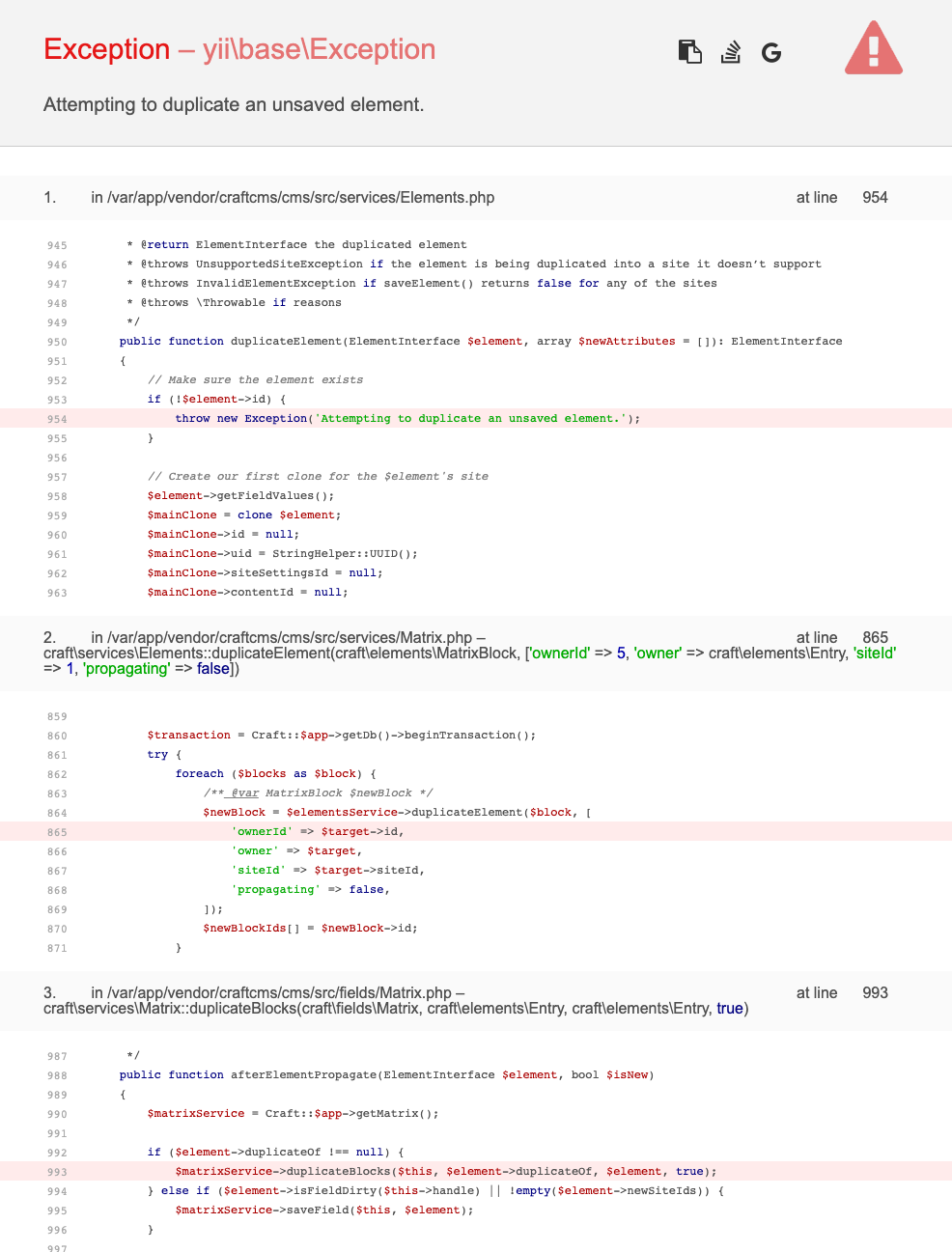 Error when publishing draft entry that has a matrix field modified only in the source entry ...