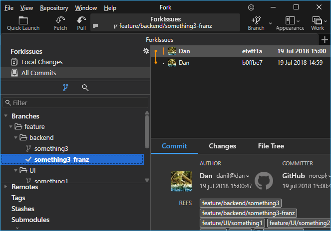 Stashes not appearing in left pane · Issue #1640 · fork-dev/TrackerWin · GitHub