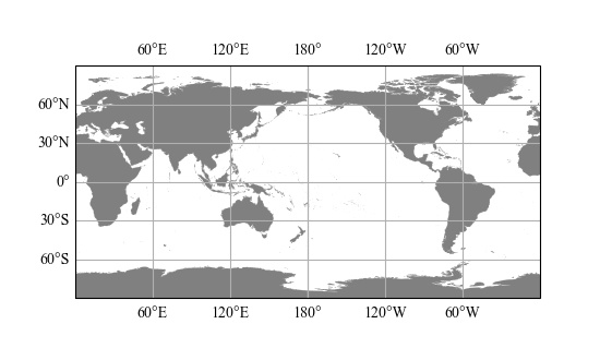 the tick labels do not display if the center longitude is set · Issue ...