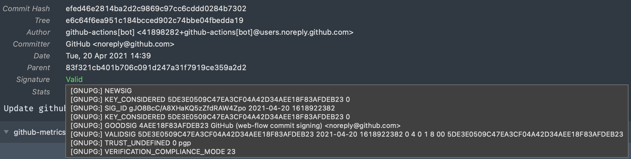 Can't verify signature of signed commit GPG · Issue #1126 · sublimehq ...