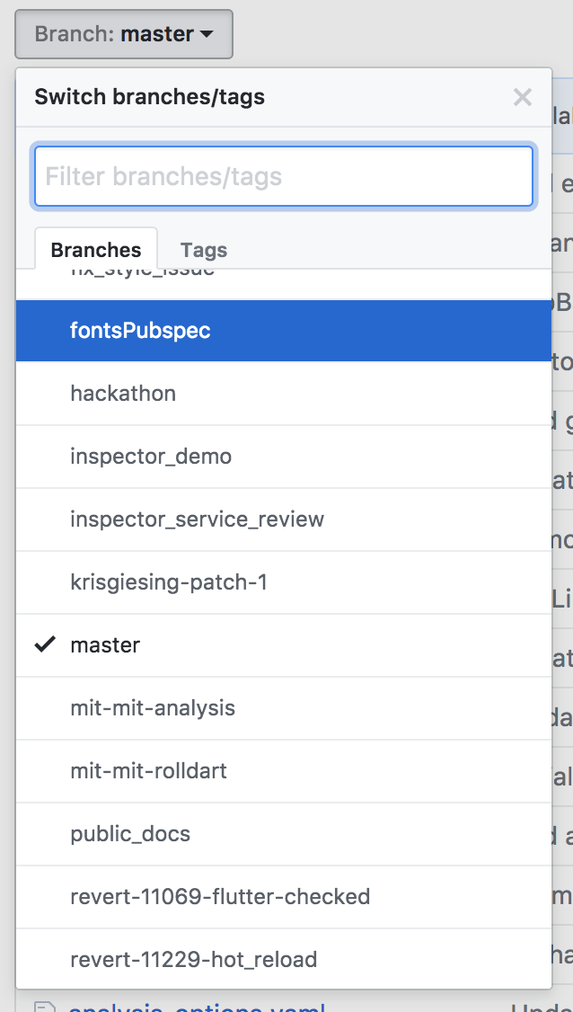 Meta: Keep branches on flutter/flutter pruned? · Issue #13186 · flutter ...