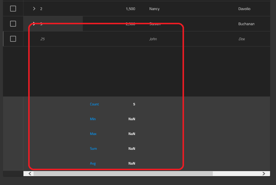 'NaN' shown in most calculators when empty number cells are present. · Issue #3377 · IgniteUI ...