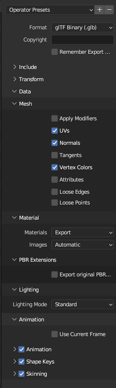 Where did compression go when exporting glb models? · Issue #1826 · KhronosGroup/glTF-Blender-IO ...