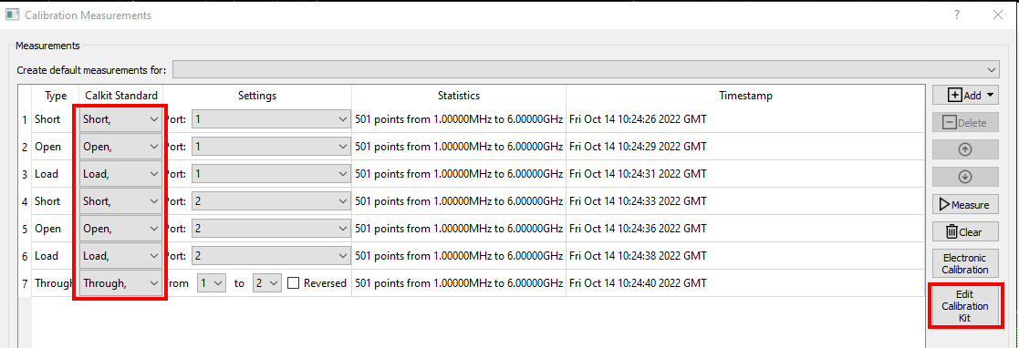 Calibration measurements dialogue box · Issue #152 · jankae/LibreVNA · GitHub