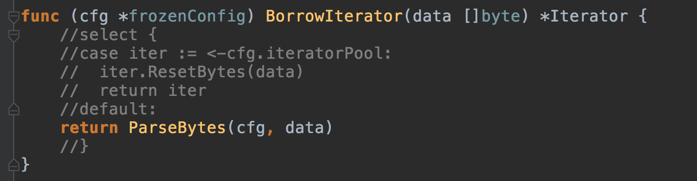 大量请求时,内存泄漏问题 · Issue #220 · json-iterator/go · GitHub