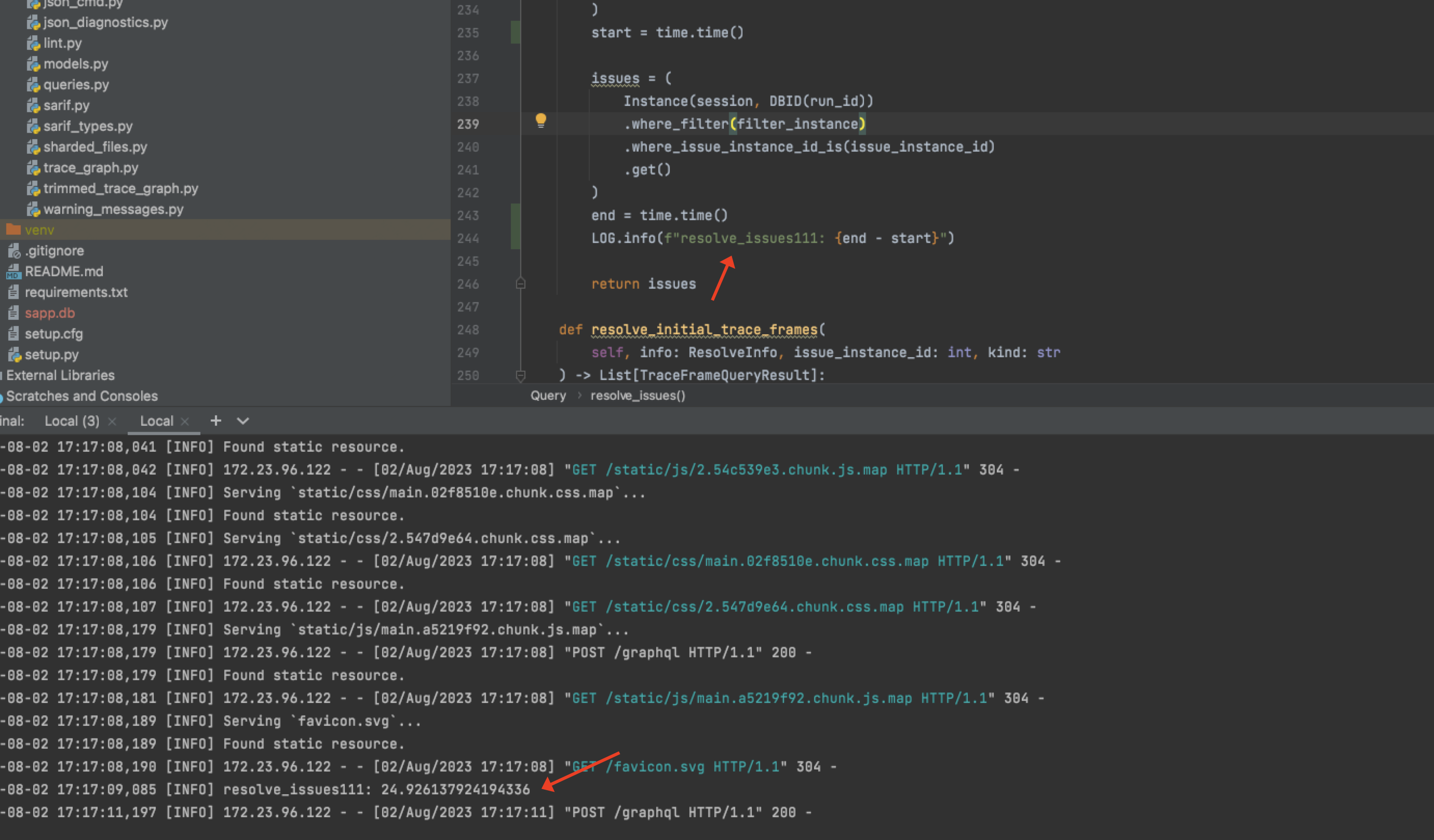 Web UI lags · Issue #99 · facebook/sapp · GitHub