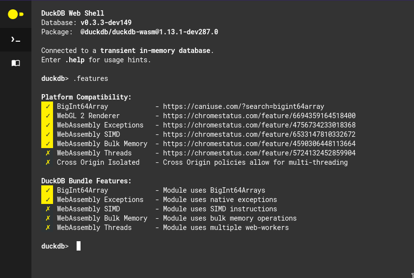 Online shell font looks weird · Issue #676 · duckdb/duckdb-wasm · GitHub