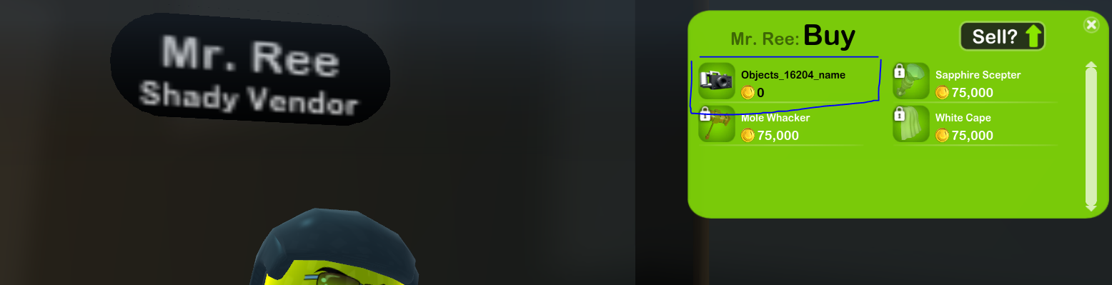 Shady Vendor bug · Issue #112 · DarkflameUniverse/DarkflameServer · GitHub