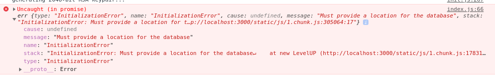Error: "Key not found in database [/...]" · Issue #904 · 3box/3box-js · GitHub