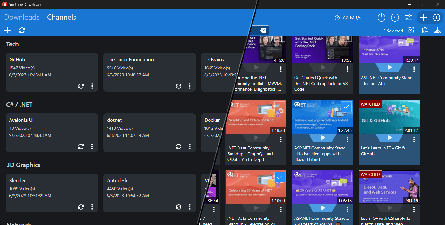 GitHub - legend2ks/YoutubeDownloader: YouTube video/playlist/channel downloader