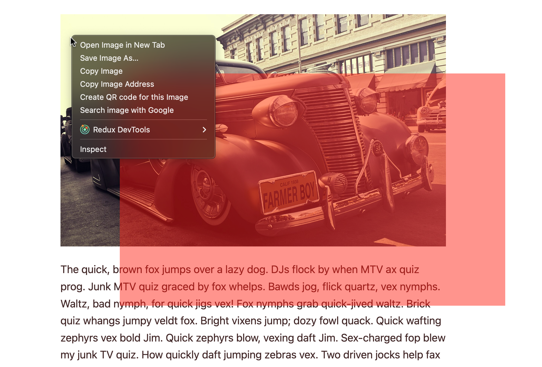 Image block lightbox: do not overlay the image with a transparent button · Issue #55097 ...