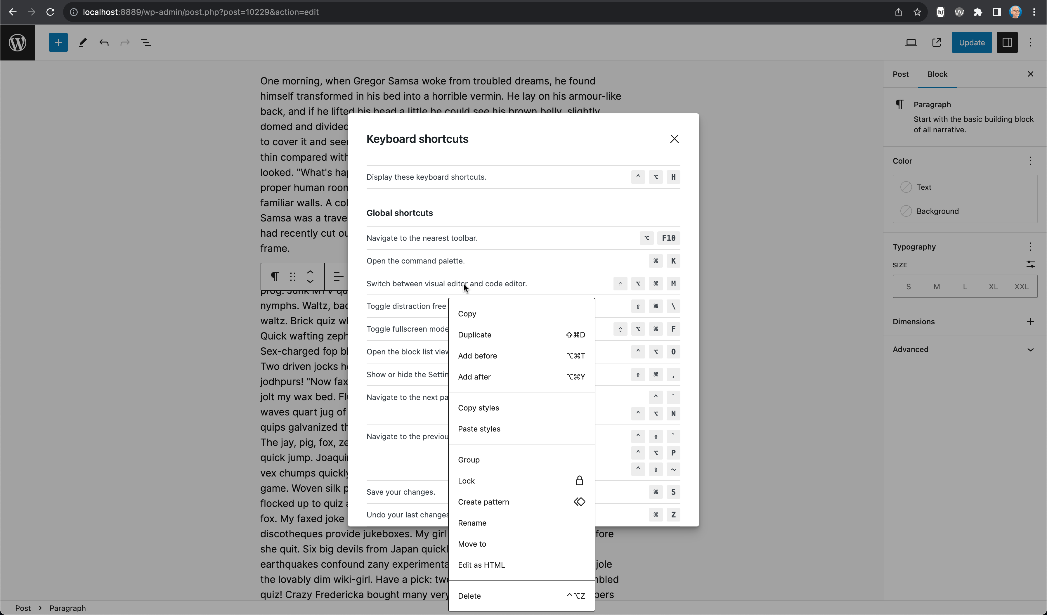 Popovers and other UI should not appear on top of modal dialog overlays · Issue #55894 ...