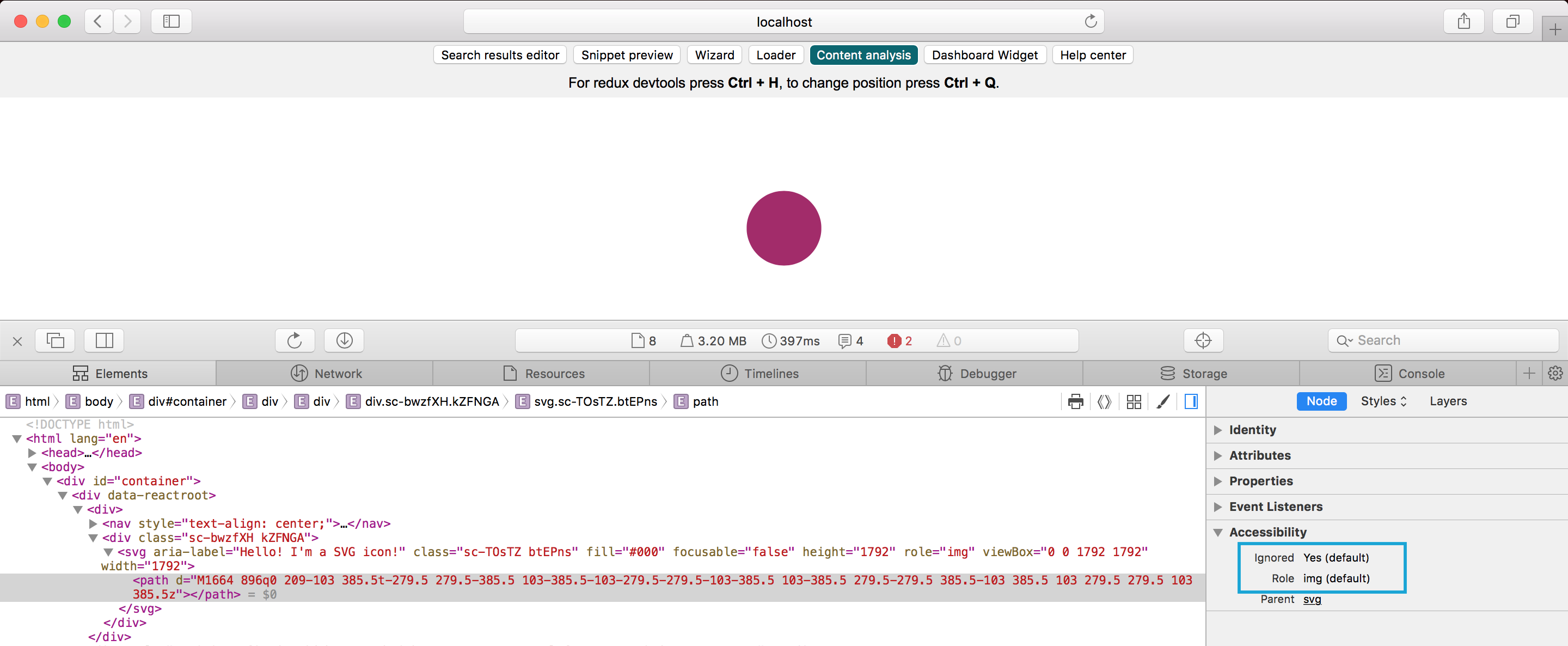 Consider to use role=presentation on the SVG shapes · Issue #353 · Yoast/yoast-components · GitHub