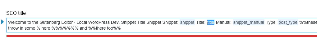 IE11: the replaced variables in the snippet editor fields disrupt keyboard navigation · Issue ...