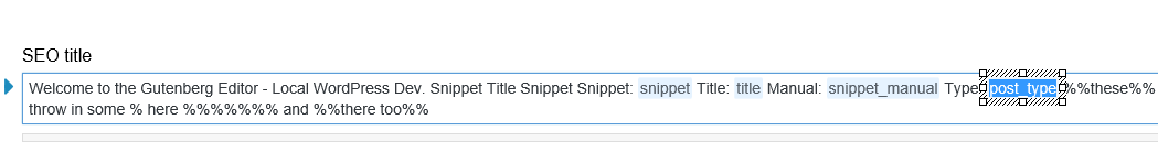 IE11: the replaced variables in the snippet editor fields disrupt keyboard navigation · Issue ...