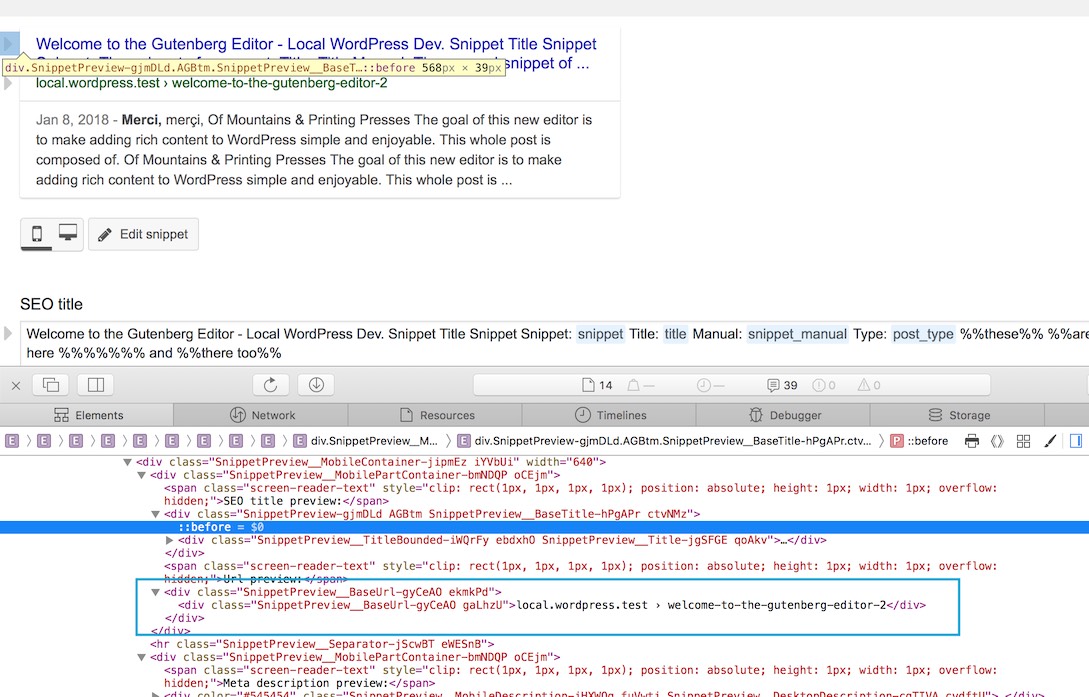 Safari: snippet preview "arrows" shown all together · Issue #553 · Yoast/yoast-components · GitHub