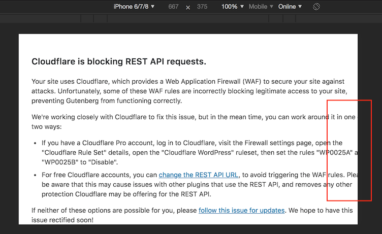 Improve the Classic editor and Cloudflare notification modals · Issue #9428 · WordPress ...