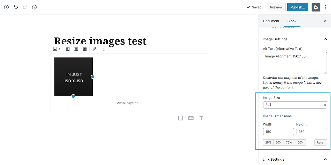 Inline images can't be resized using only the keyboard · Issue #10595 ...