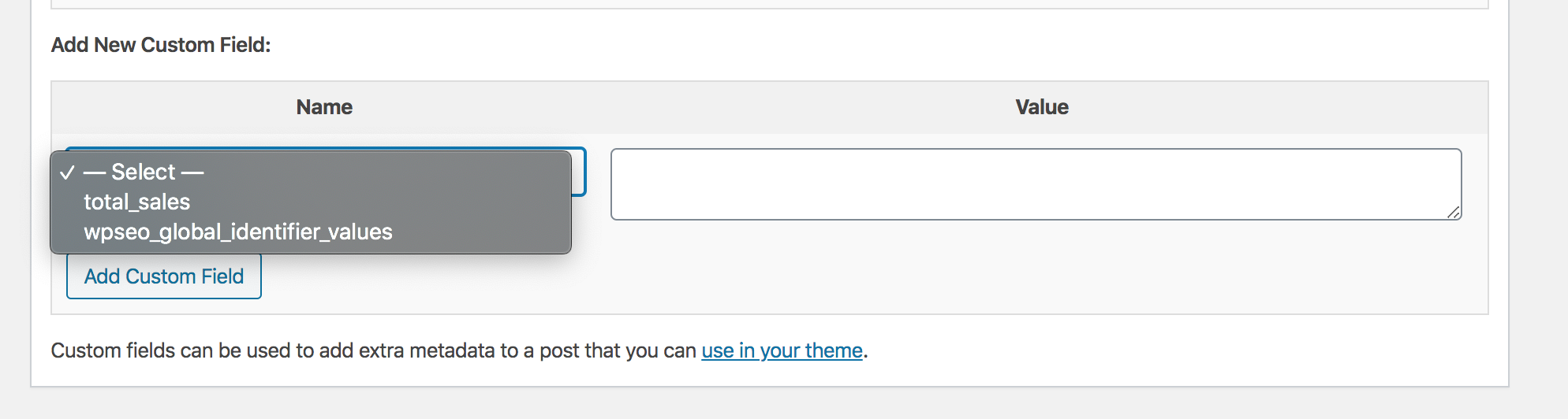 Custom fields replacement variables are available to all post types and can output arrays ...