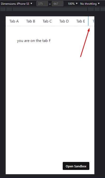Move a tab as far left into view on focus with horizontal scrolling · Issue #7039 · chakra-ui ...