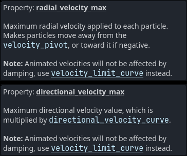 GPU Particles lacks unit info on Directional and Radial animated velocities · Issue #84121 ...
