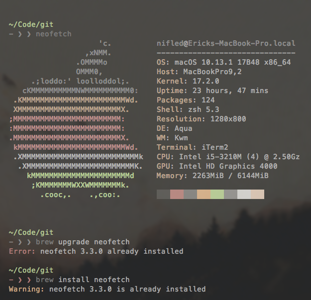 Neofetch formulae not upgraded in Brew · Issue #863 · dylanaraps/neofetch · GitHub