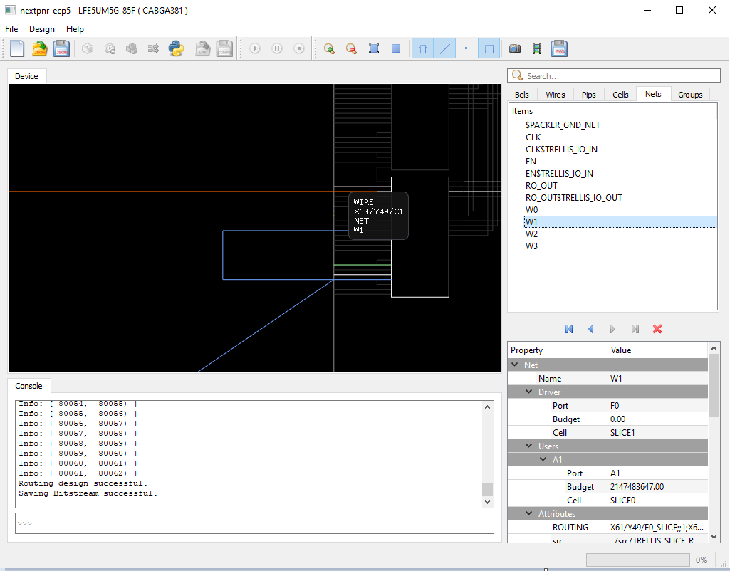 Wire Looks Shorted In Gui · Issue 1122 · Yosyshq Nextpnr · Github