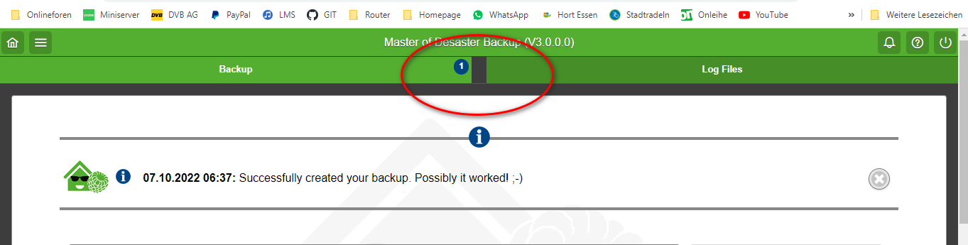 Alignment new NavBar and "Knödel" · Issue #1338 · mschlenstedt/Loxberry · GitHub