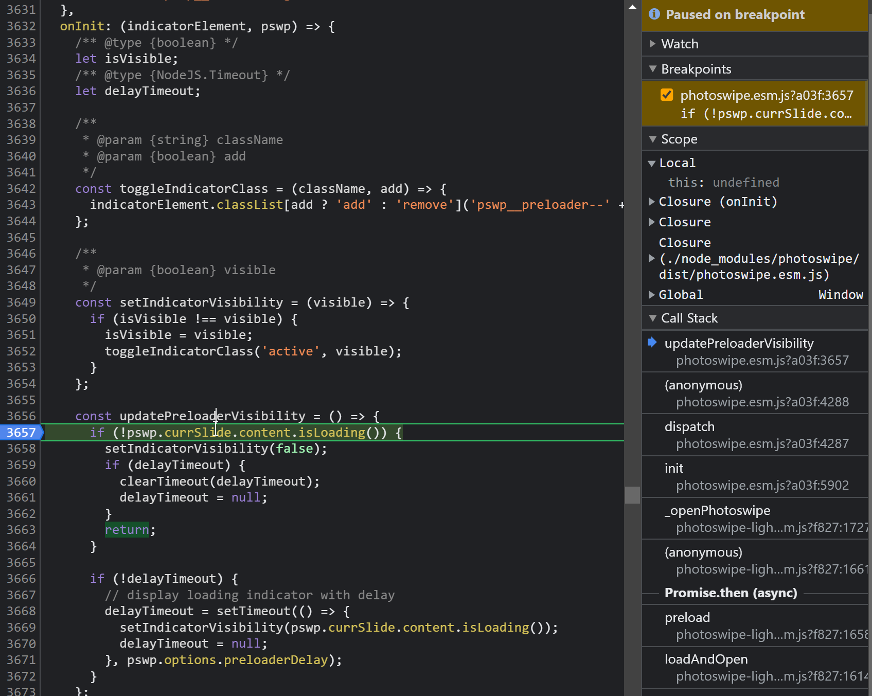 loadAndOpen: currSlide is undefined · Issue #1927 · dimsemenov ...