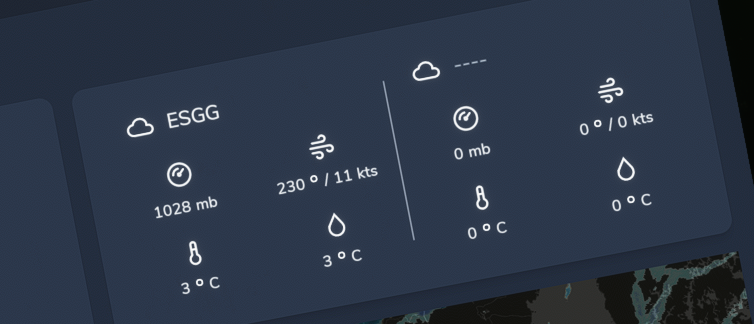 EFB Dashboard Weather Widget - entering ICAO leaks key presses to the ...