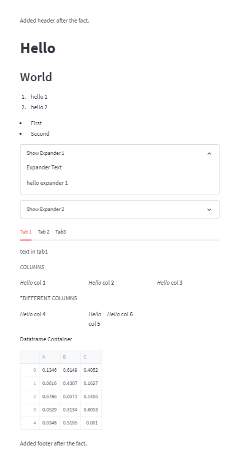 Streamlit Markdown Prototype · Issue 6149 · Streamlit Streamlit · Github