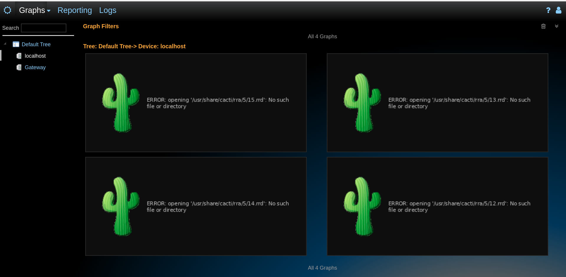 issue with poller data collector status is down. · Issue #1248 · Cacti/cacti · GitHub