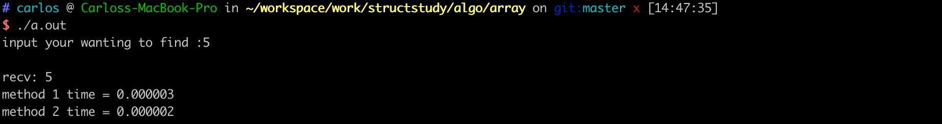 在数组中查找元素 · Issue #1 · carloscn/structstudy · GitHub