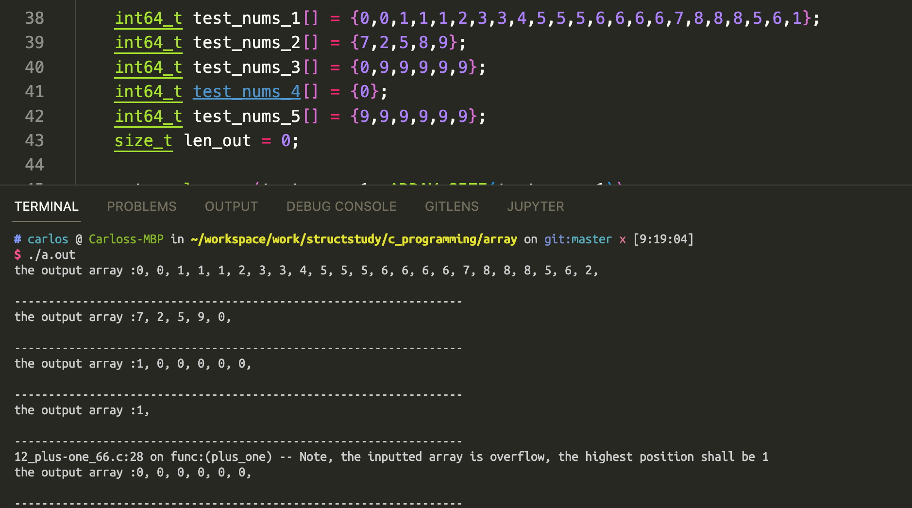 leetcode66：加一（plus-one） · Issue #41 · carloscn/structstudy · GitHub