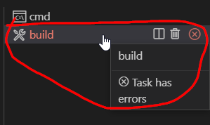 Custom task status is 'error' and there is no · Issue #131141 ...