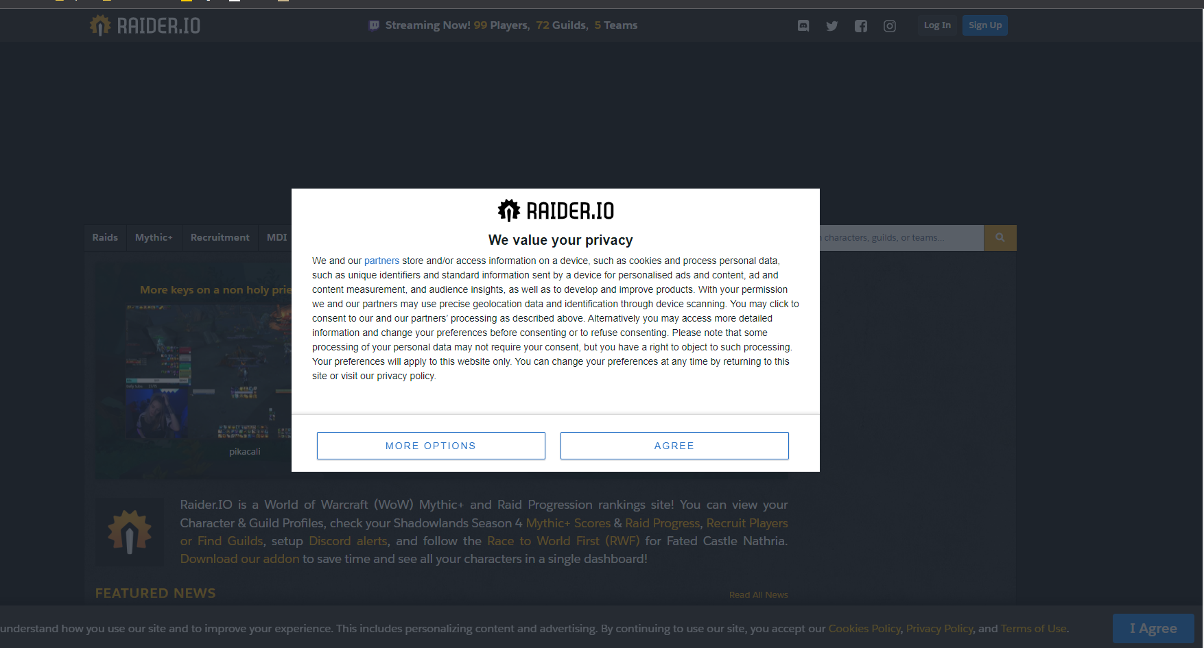 raider.io: breakage · Issue #14484 · uBlockOrigin/uAssets · GitHub