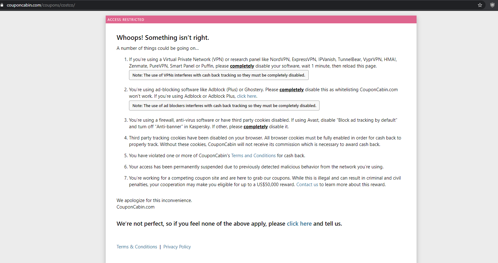 couponcabin.com · Issue #2472 · NanoMeow/QuickReports · GitHub