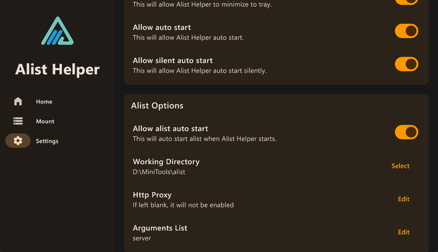 GitHub - Xmarmalade/alisthelper: Alist Helper is an application developed using Flutter ...