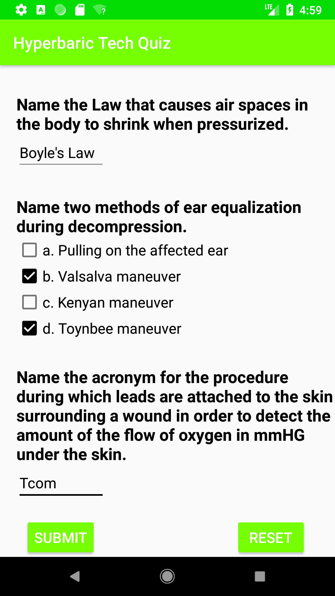 GitHub - ajsherrell/CHT_Quiz: udacity project - a quiz for hyperbaric techs to practice for ...