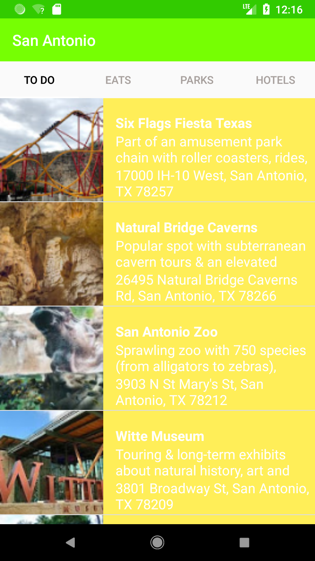 GitHub - ajsherrell/TourGuide: a udacity project