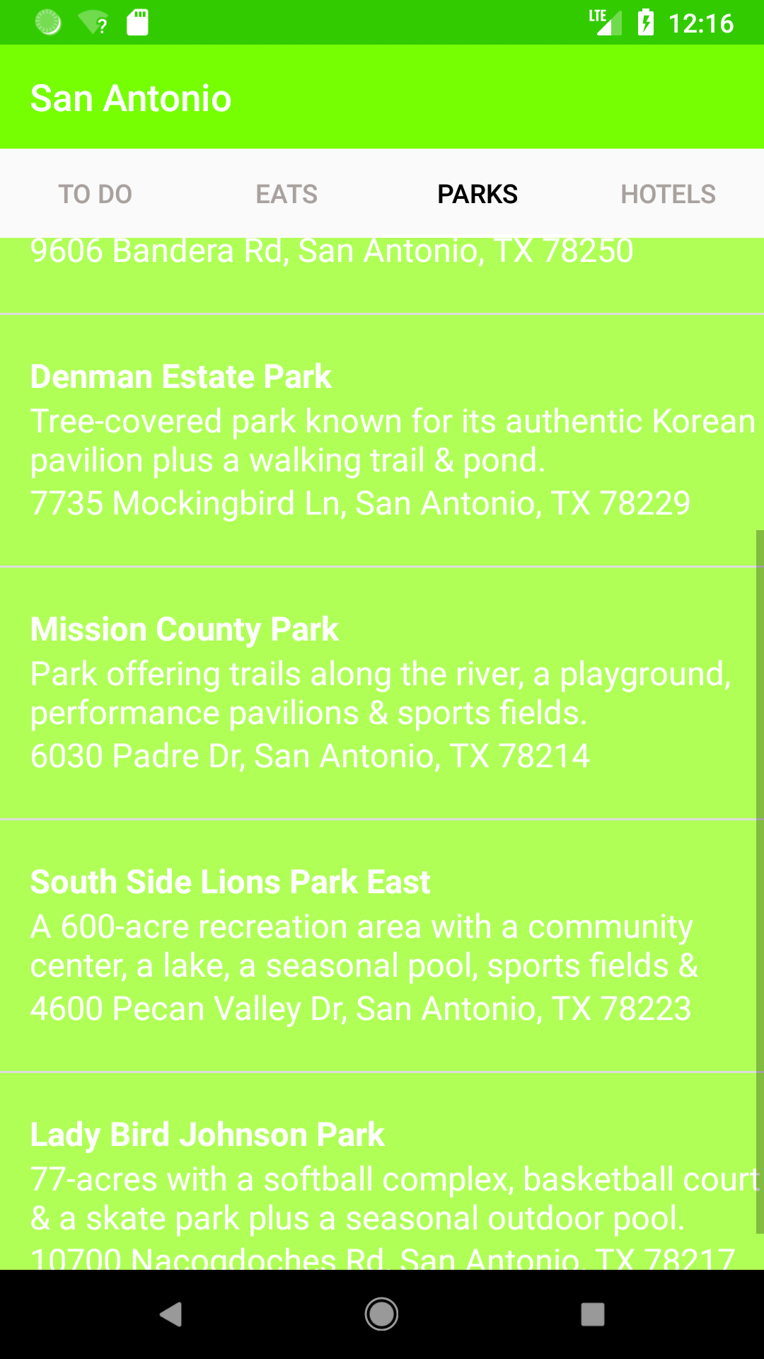 GitHub - ajsherrell/TourGuide: a udacity project